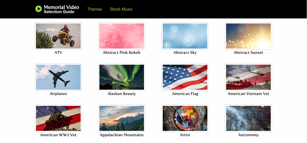 Where can I find a Theme Selection Guide?