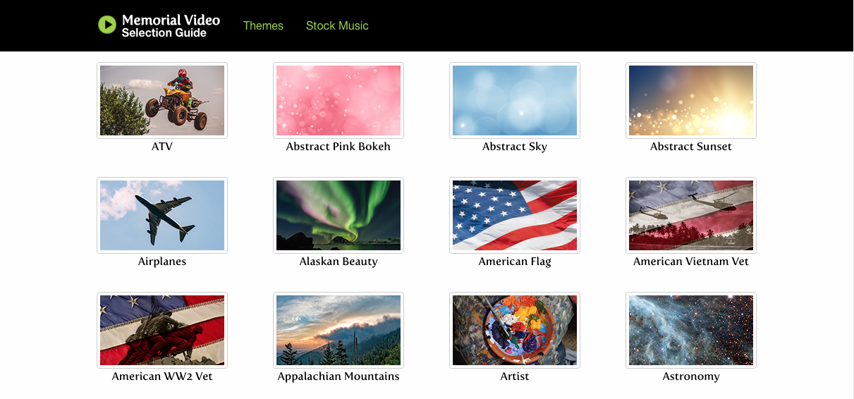 Where can I find a Theme Selection Guide?