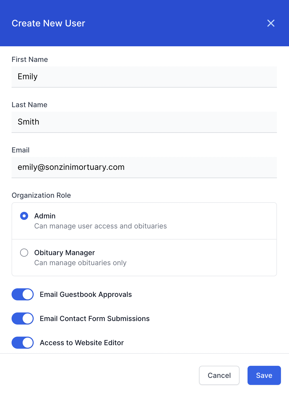 How do I add users and edit permissions?