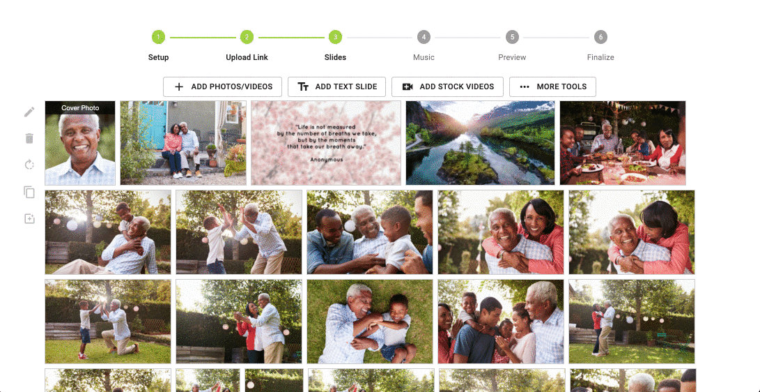 Can I move multiple photos at once?
